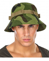 Army Bucket Hat | Camouflage fishing hat | Horror-Shop.com