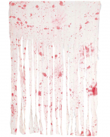 Black Halloween Curtain 100x200cm for door & window | Horror-Shop.com
