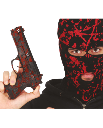 Bloody Pistol Toy Weapon Costume accessories & props | Horror-Shop.com