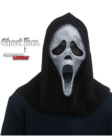 Ghost Face Bling Mask | Scream costume accessories | Horror-Shop.com
