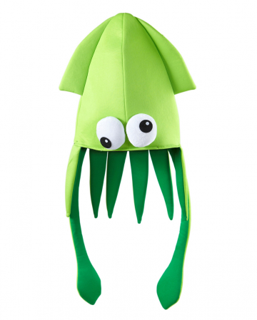 Cuttlefish Hat Green Carnival cap | Horror-Shop.com