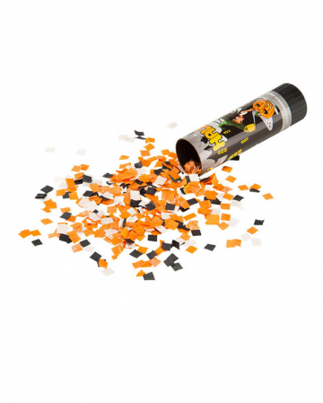 Halloween Confetti Cannon With Spring Operation 15cm 🎃 | Horror-Shop.com