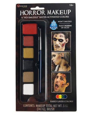 Horror Aqua Make-Up Palette for Halloween | Horror-Shop.com