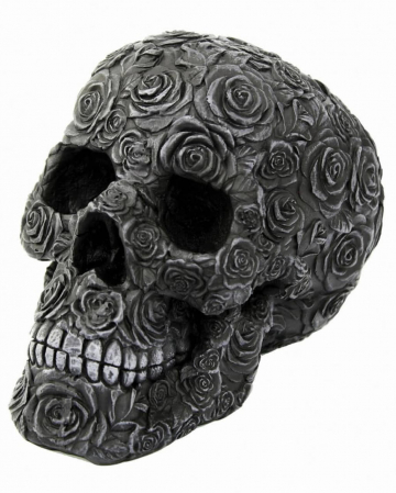 Skull Black Rose Death - Buy Skulls | Horror-Shop.com