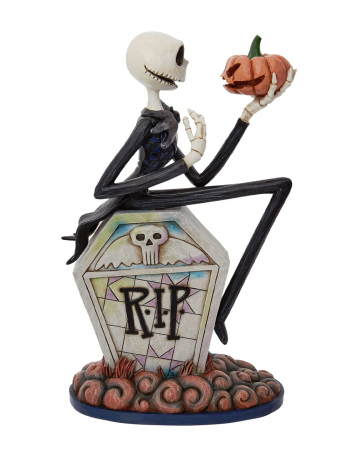 Jack Skellington On Tombstone Collectible Figure 21cm ★ | Horror-Shop.com