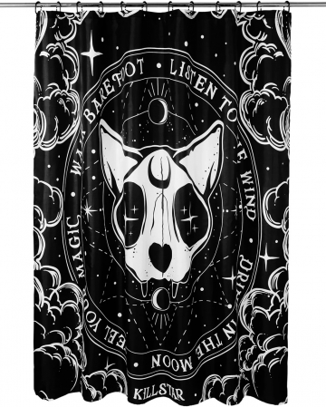 KILLSTAR Bathroom Witch Shower Curtain for gothics | Horror-Shop.com