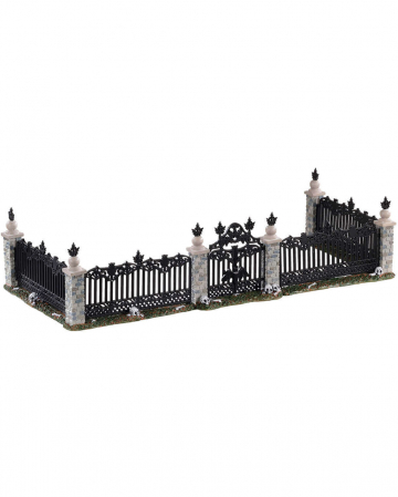 Lemax Spooky Town - Bat Fence Gate for the Gruseldorf | Horror-Shop.com