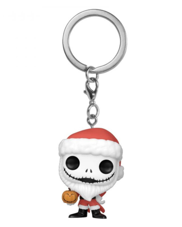 Santa Jack Skellington Funko POP! Key Ring ★ | Horror-Shop.com