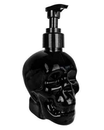 Black Skull with Hand Soap 300ml | Horror-Shop.com