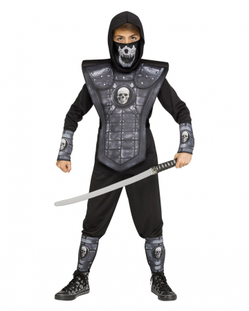 Skull Ninja Kids Costume for little warriors | Horror-Shop.com
