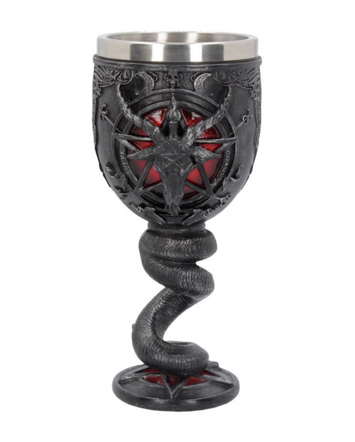 Baphomet Cup Gothic table decoration | Horror-Shop.com