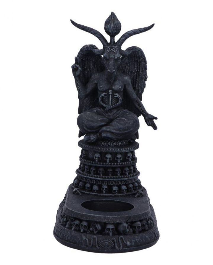 Baphomet's Devotion Tealight Holder 17cm | Horror-Shop.com