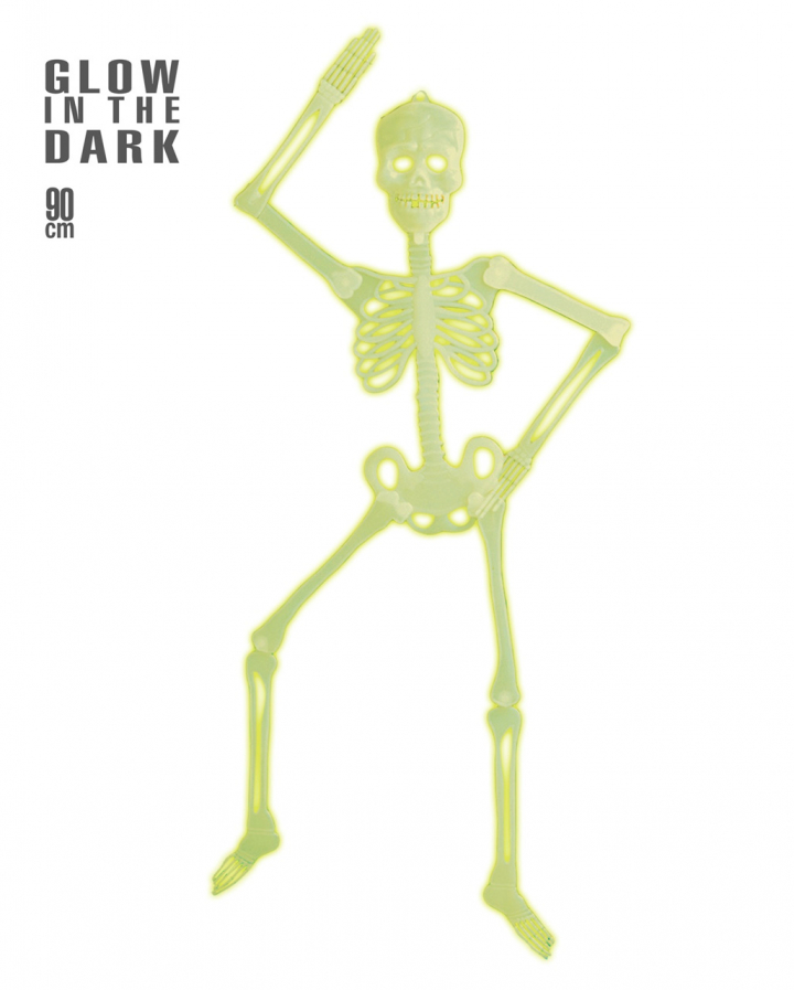 Movable UV Neon Skeleton 90cm order | Horror-Shop.com
