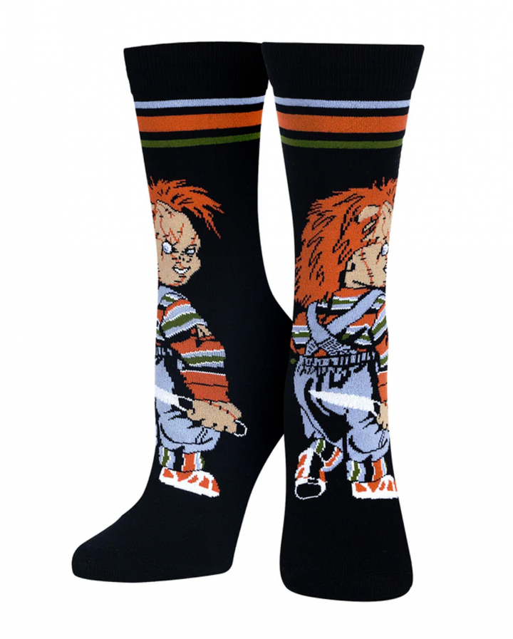Chucky The Killer Doll Ladies Socks ★ Buy HERE | Horror-Shop.com