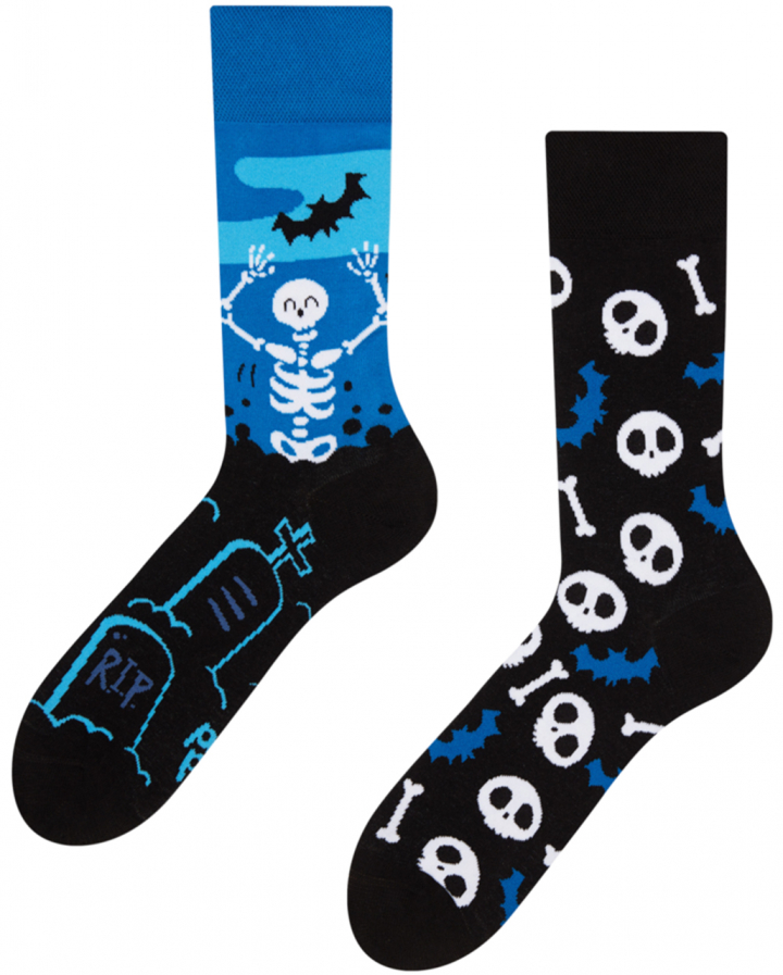 Halloween Skeleton Socks order online 💀 | Horror-Shop.com