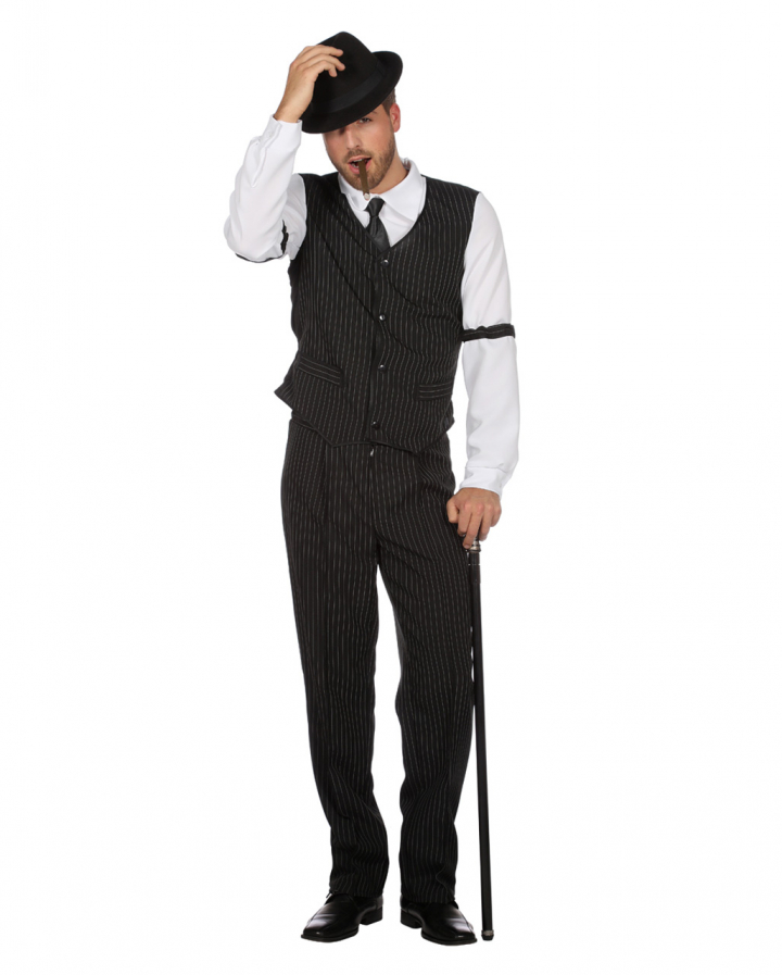 Gangster Men Costume 56 | Buy theme party costumes | Horror-Shop.com