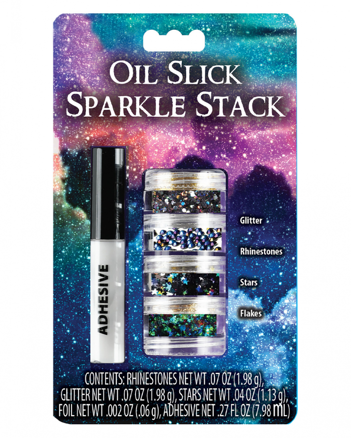Glitter Stack Oil Slick ordern | Horror-Shop.com