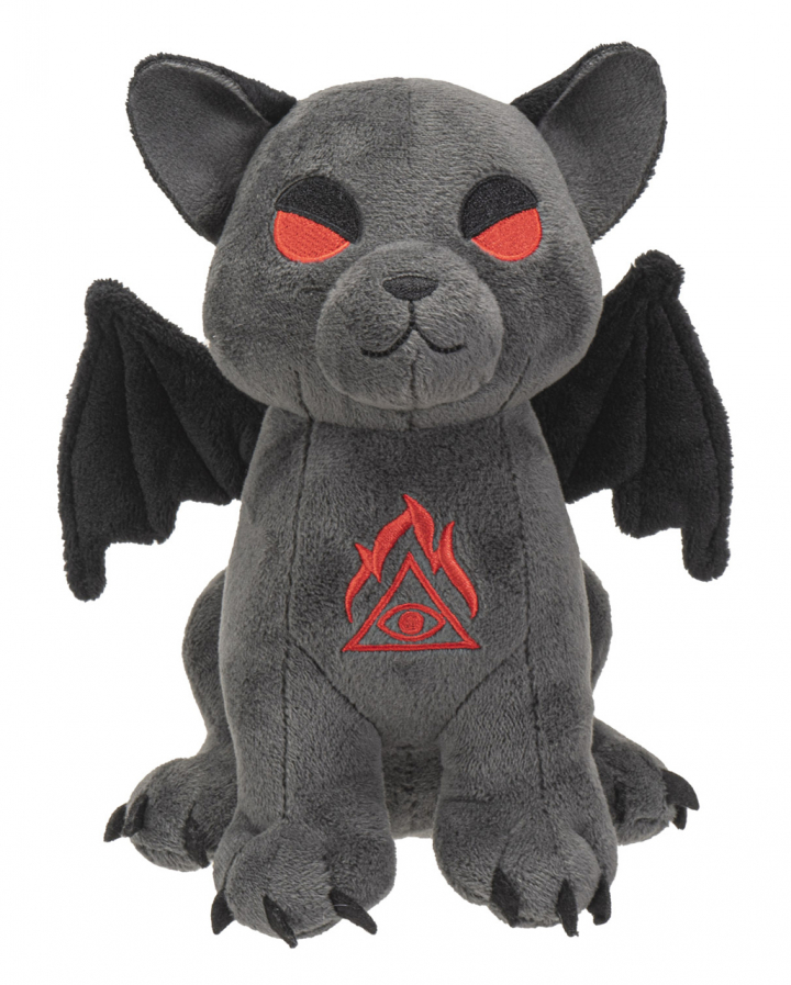 Cute Gothic Vampire Cat Plush 20cm | Horror-Shop.com