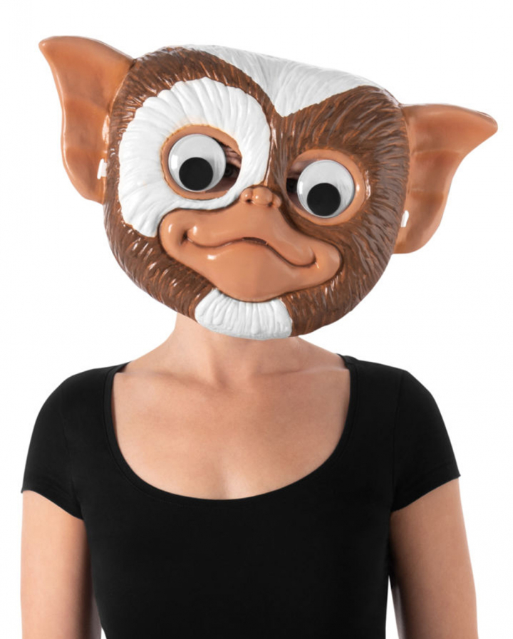 Gizmo Mask With Wiggle Eyes | Monster Mask | Horror-Shop.com