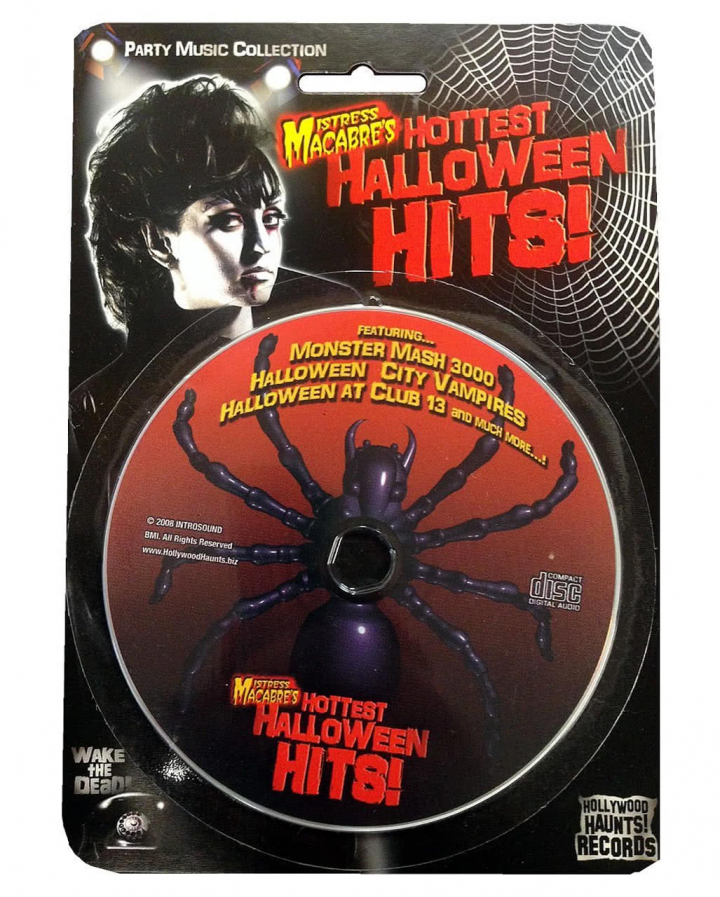 Halloween CD Mistress Macabres Hottest Halloween Hits Dance Party ...