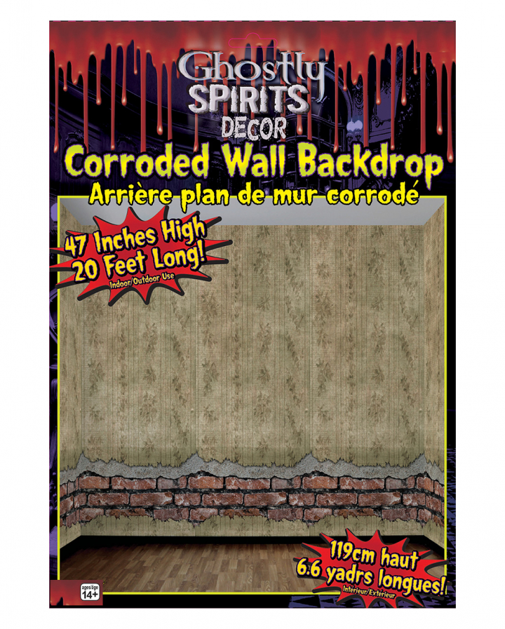 Haunted House Wall Decoration Foil 600x120 Cm buy | Horror-Shop.com