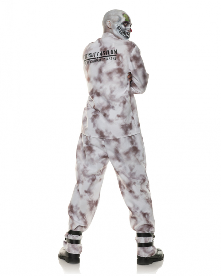 Madhouse Costume With Straitjacket buy online | Horror-Shop.com