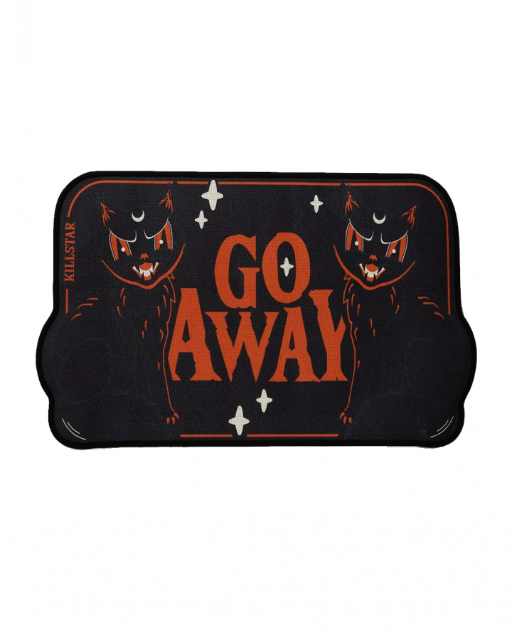 KILLSTAR Klaws Go Away Door Mat | Home decor | Horror-Shop.com