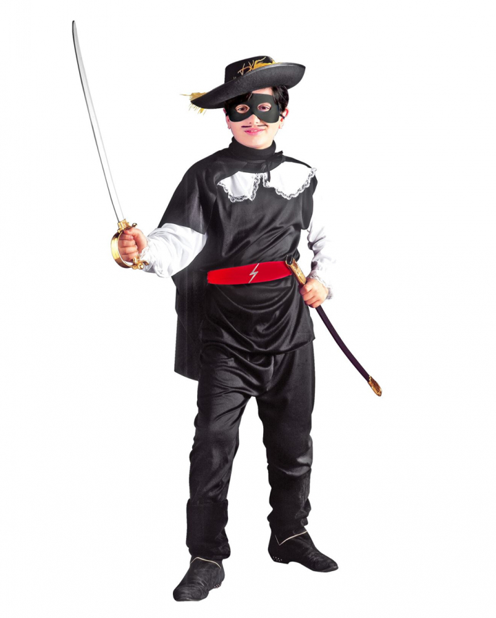 Masked Bandit Hero Child Costume Children's carnival | Horror-Shop.com