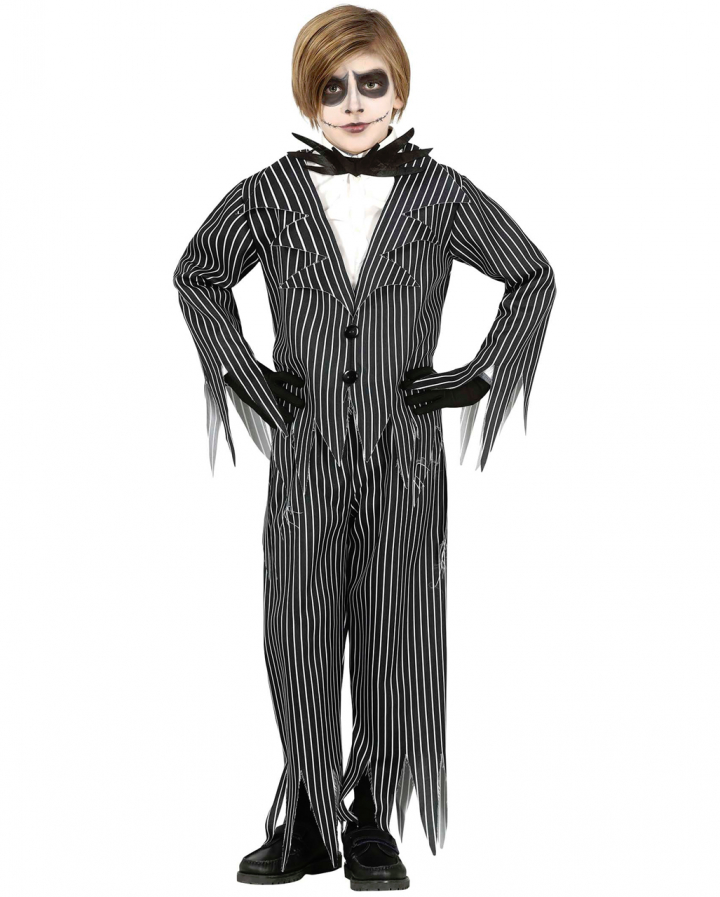 Mr. Skeleton Child Costume | Halloween kids disguise | Horror-Shop.com