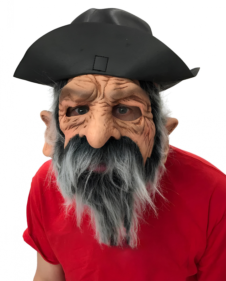 Bearded Pirate Mask | Carnival mask | Horror-Shop.com