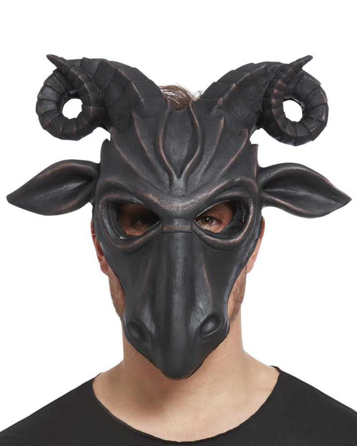 Satanic Aries Mask Halloween Mask | Horror-Shop.com