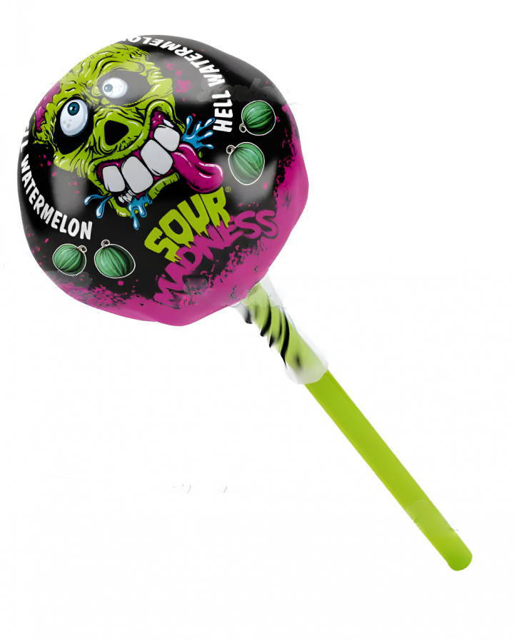 Sour Madness Lollipop 1 Piece store online | Horror-Shop.com