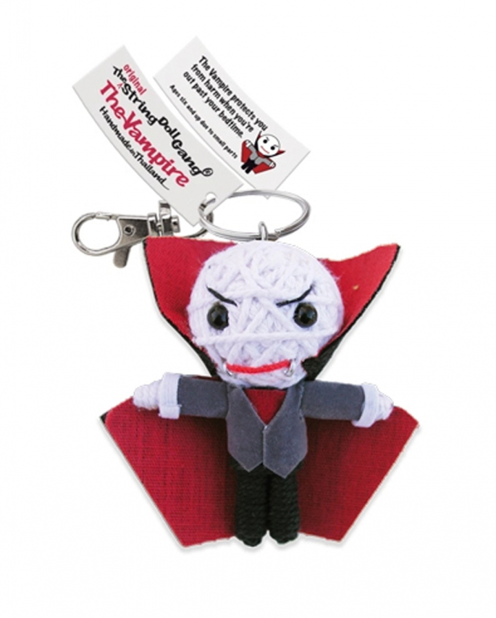 Vampire Voodoo Knitted Doll Keychain ★ | Horror-Shop.com