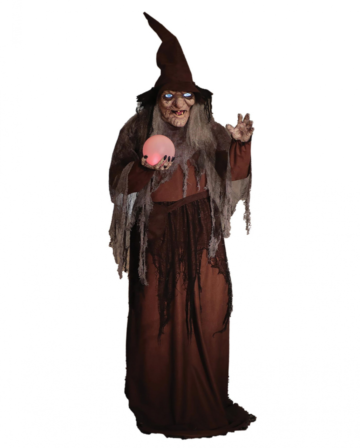 Wahrsagende Hexe Halloween Animatronic kaufen | Horror-Shop.com