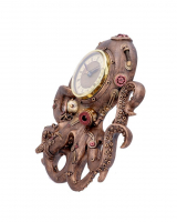 Octoclock Steampunk Octopus Wall Clock ★ | Horror-Shop.com