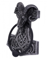Thor's Hammer Door Knocker 16cm ★ Viking door decoration | Horror-Shop.com