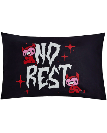KILLSTAR Gloomy Bear Bath Rug 53x69cm ★ Gothic bathroom decoration ...