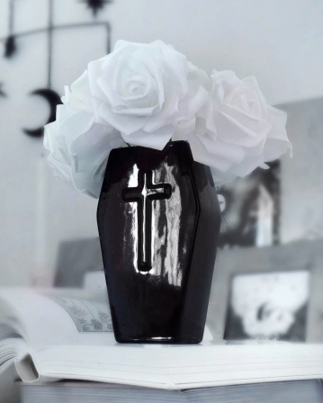 KILLSTAR Hold my Heart Vase 25cm ★ Gothic Deko | Horror-Shop.com