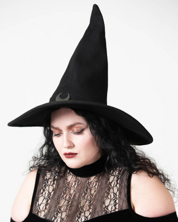 Big Witch Hat Black for Halloween & Carnival | Horror-Shop.com