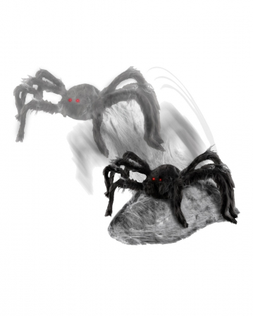 Abseiling Giant Spider as horror decoration | Horror-Shop.com