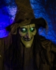 Creepy Moor Witch With Light & Sound 170cm for Halloween | Horror-Shop.com