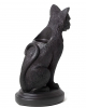 Faust's Cat Gothic Candlestick | Gothic table decoration | Horror-Shop.com