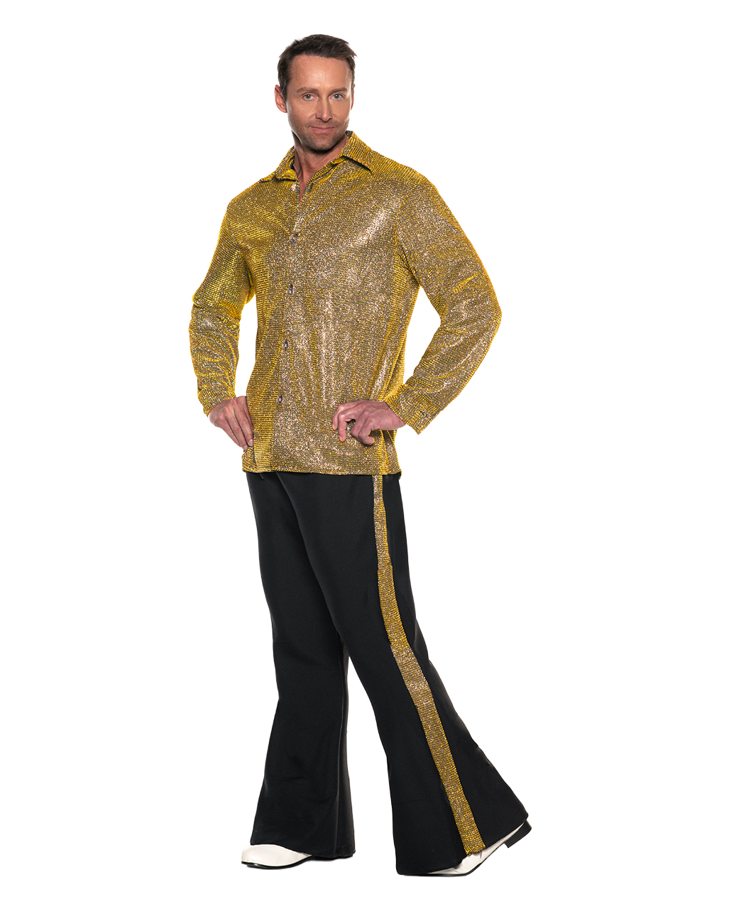 70s Disco King Costume for the Schlagermove | Horror-Shop.com