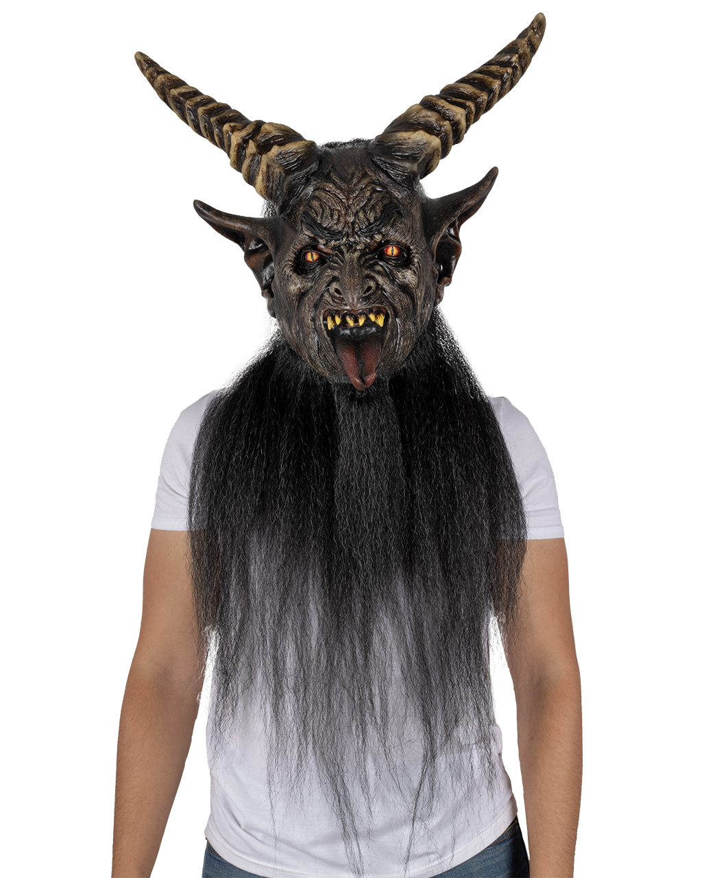 Anthromorph Krampus Maske für Weihnachten & Fasching | Horror-Shop.com