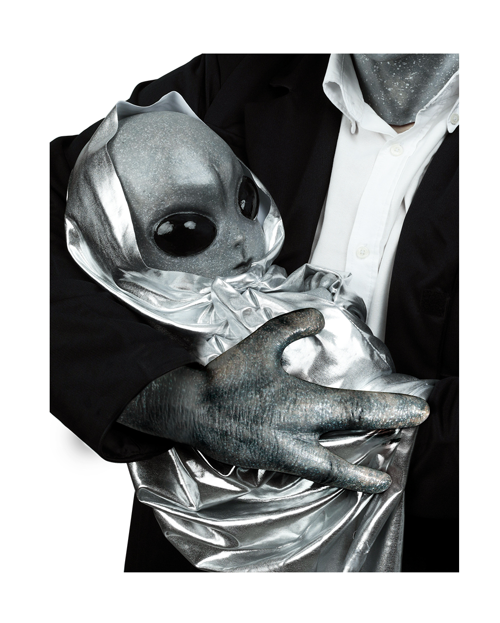 Area 51 Baby Alien Decoration Figure for sci-fi parties & Halloween ...