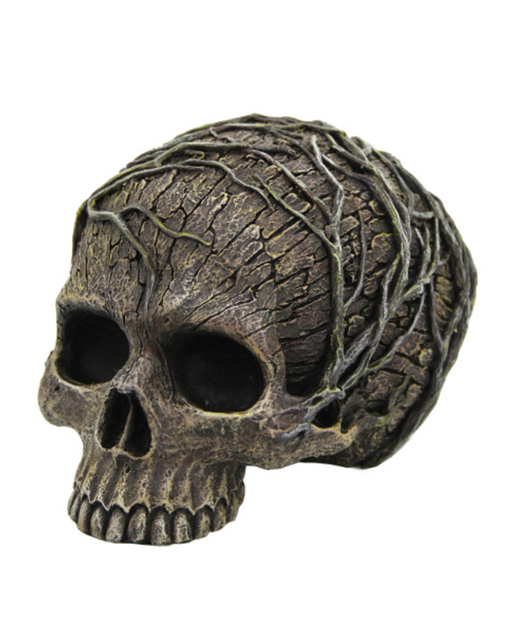 Tree Spirit Skull 17cm as skull decoration | Horror-Shop.com