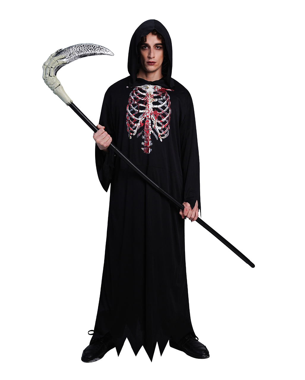 Bloody Skeleton Grim Reaper Robe for Halloween | Horror-Shop.com