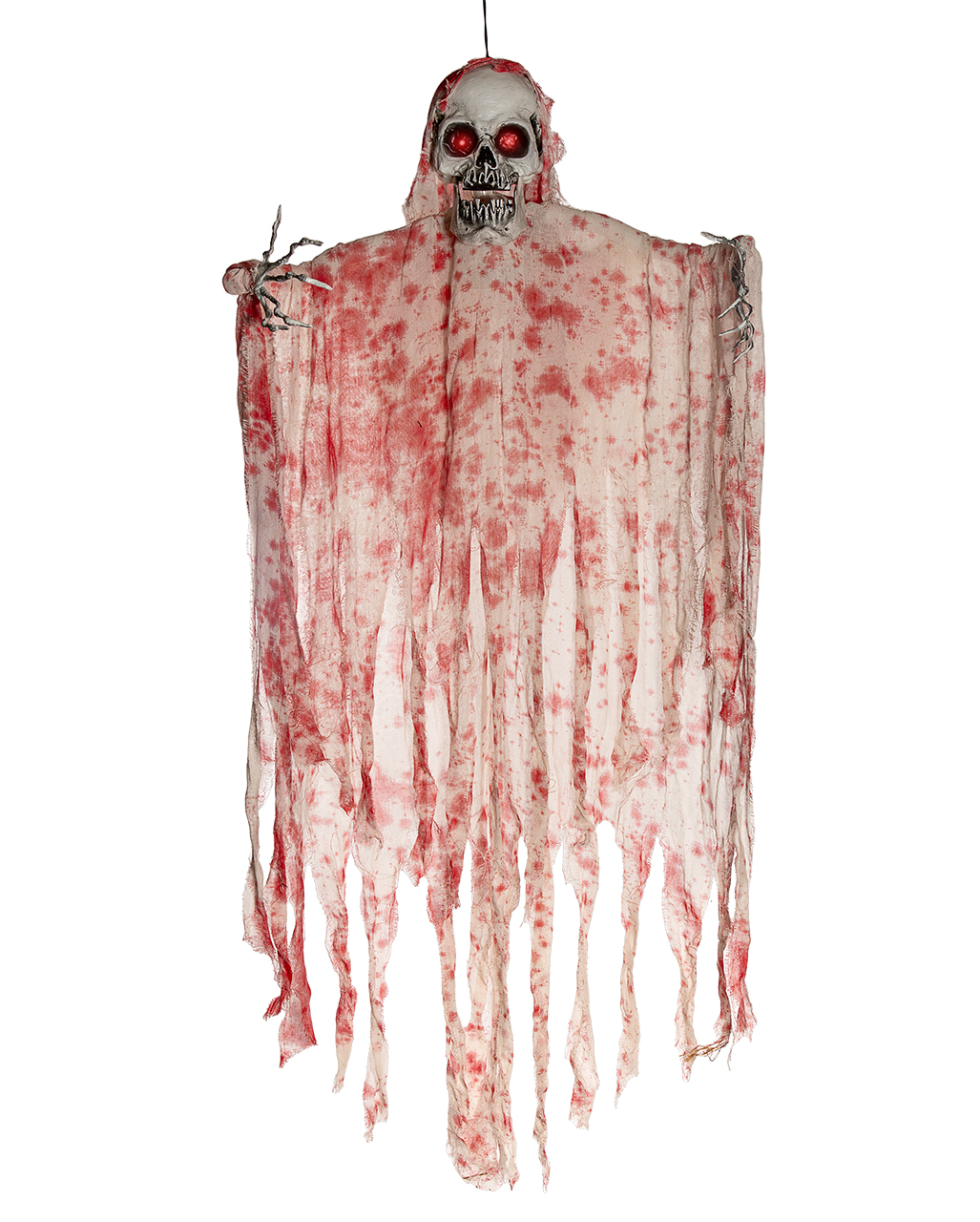 Bloody Skeleton Demon With Sound, Light & Movement 170cm ★ | Horror ...
