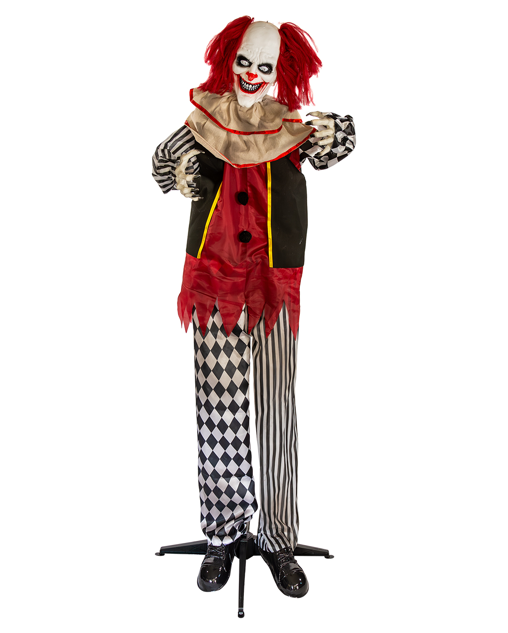 Demonic Horror Clown As Halloween Animatronic 170cm ★ | Horror-Shop.com