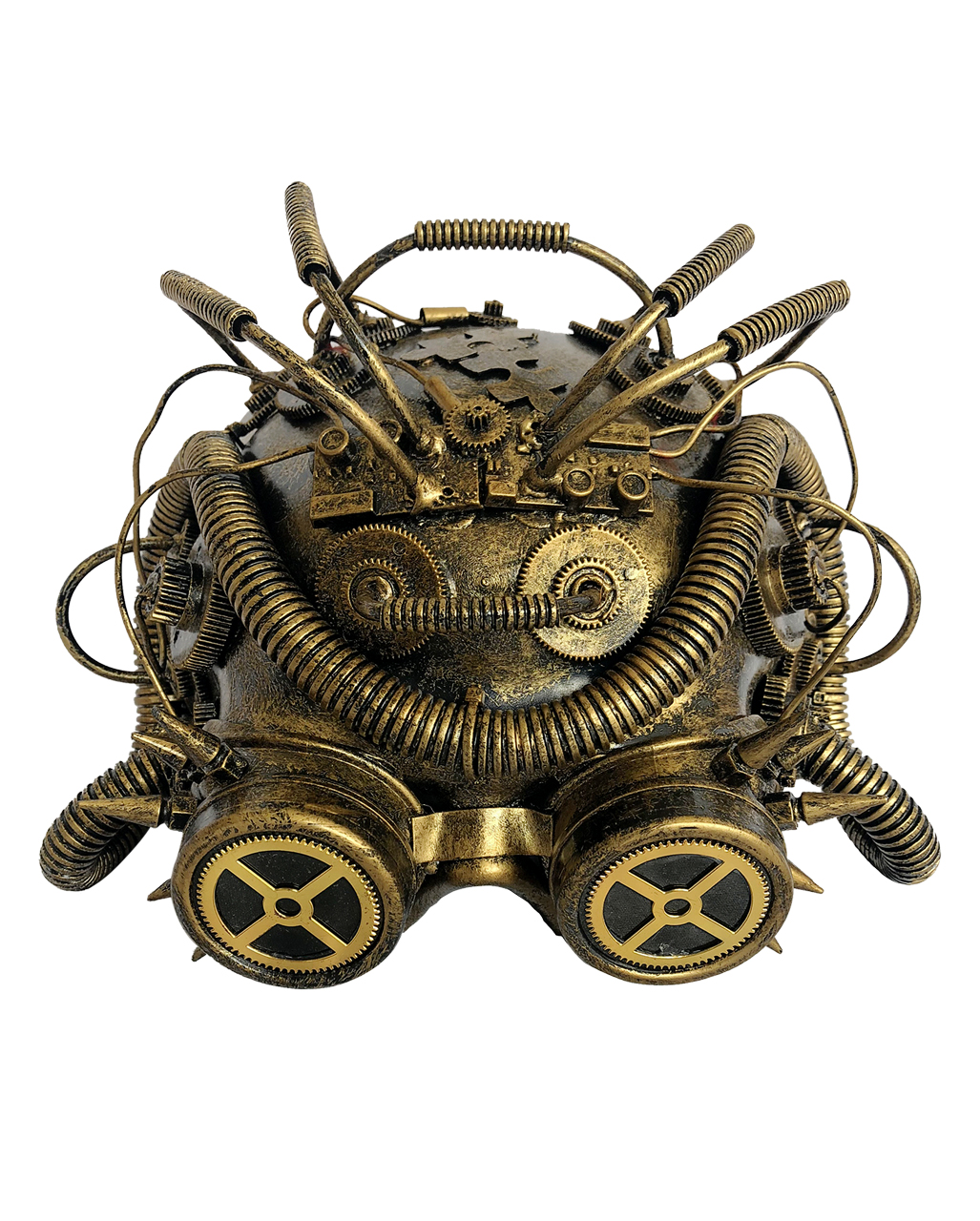 Dark Cyber Mind Steampunk Mask | Order NOW! | Horror-Shop.com